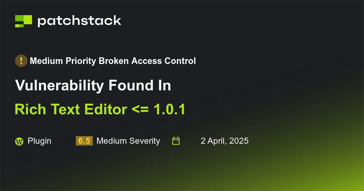 WordPress Rich Text Editor Plugin